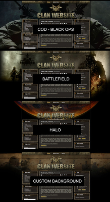 Gaming Clan Joomla Template