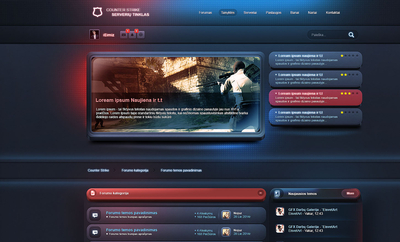 Esport Gaming Forum Template