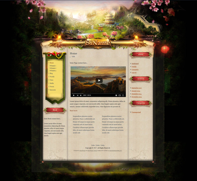 Asian Worlds Wordpress Theme